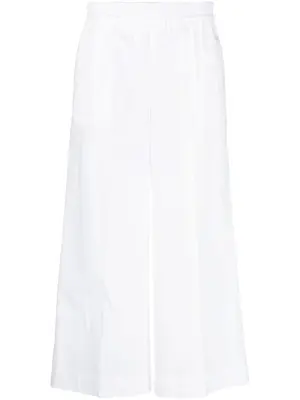 P.a.r.o.s.h Wide-leg Cropped Trousers