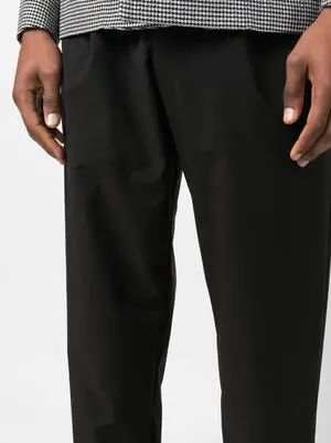 Herno Drawstring-waist Straight-leg Trousers - Black