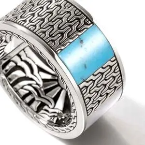 John Hardy Icon 50 Ring - Silver