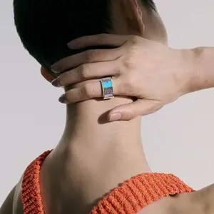 John Hardy Icon 50 Ring - Silver