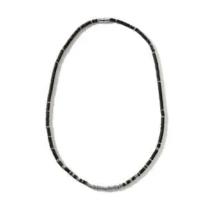John Hardy Heishi Necklace With Hardstones - Sterling Silver
