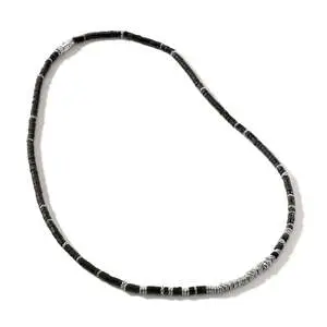 John Hardy Heishi Necklace With Hardstones