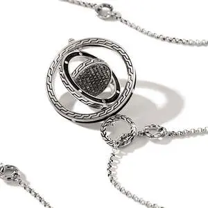 John Hardy Moon Door Necklace Pav