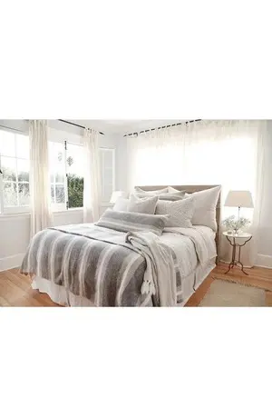 POM POM AT HOME Alpine Stripe Cotton Accent Pillow