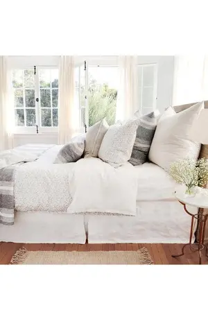 POM POM AT HOME Alpine Stripe Cotton Accent Pillow