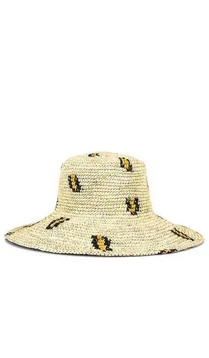 NEW GREENPACHA women\'s grace bay hat in natural Grace bay – Greenpacha main image 2