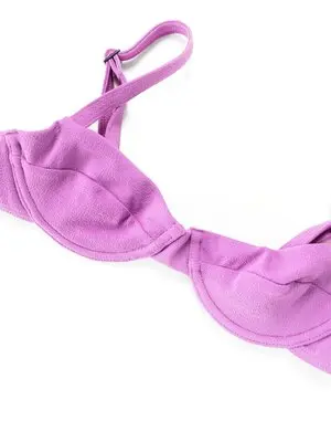 Matteau Balconette Bikini Top - Purple