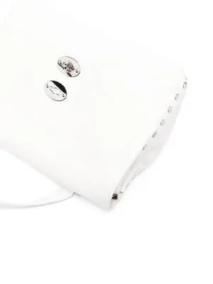 ZANELLATO Postina® Tote Bag With Studs - White