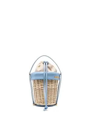 Jacquemus Le Panier Seau Bucket Bag - Neutrals
