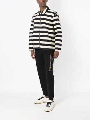 Emporio Armani Striped Shirt Jacket