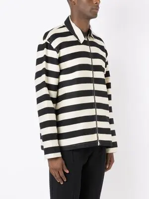 Emporio Armani Striped Shirt Jacket