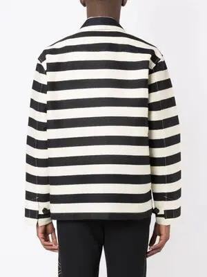 Emporio Armani Striped Shirt Jacket