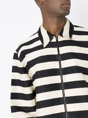 Emporio Armani Striped Shirt Jacket