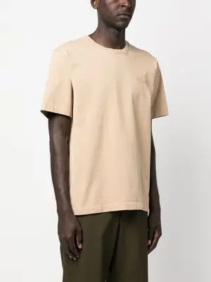 SUNFLOWER Graphic-print Organic-cotton T-shirt - Neutrals