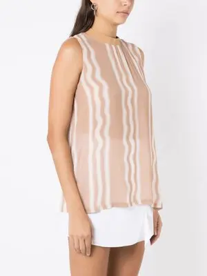 Armani Exchange Wave-print Top