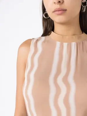 Armani Exchange Wave-print Top