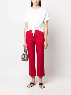 TWINSET Cropped Tailored Trousers