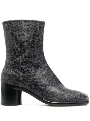MAISON MARGIELA Tabi Leather Ankle Boots