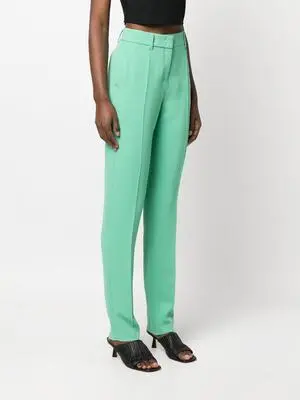 Emporio Armani Straight-leg Crepe Trousers