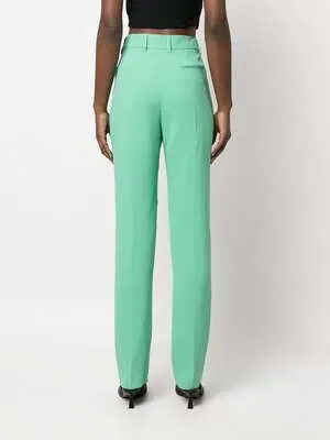 Emporio Armani Straight-leg Crepe Trousers