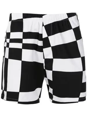 AMIR SLAMA Graphic-print Shorts
