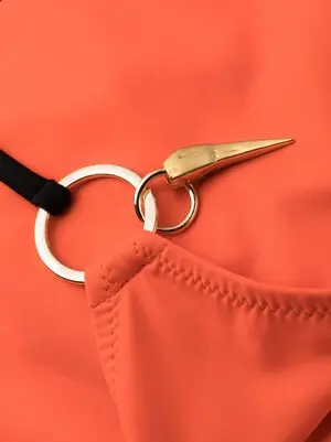 Roberto Cavalli Halterneck Tie-fastening Swimsuit