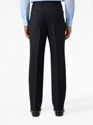 Burberry Pressed Crease Tailored Trousers