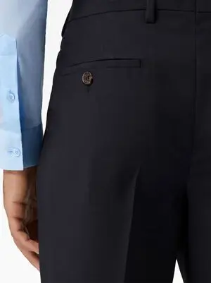 Burberry Pressed Crease Tailored Trousers