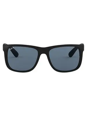 Ray-ban Justin Square-frame Sunglasses - Black