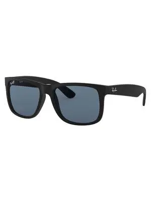 Ray-ban Justin Square-frame Sunglasses - Black