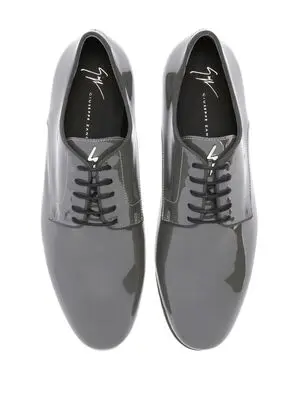 GIUSEPPE ZANOTTI Melithon Leather Derby Shoes