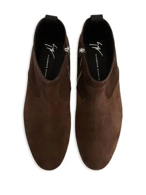 GIUSEPPE ZANOTTI Ron Ankle Boots - Brown