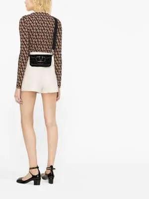 Valentino Garavani Vlogo Signature Canvas Shoulder Bag