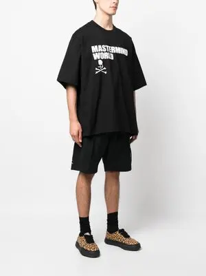 MASTERMIND WORLD Oversized Logo-print T-shirt