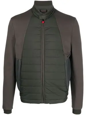 Kiton Blouson Zip-up Quilted Jacket