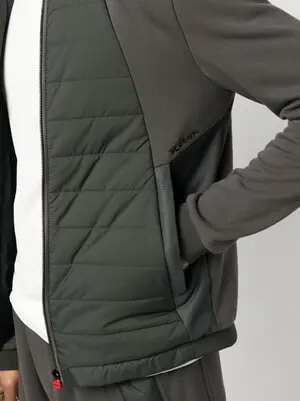 Kiton Blouson Zip-up Quilted Jacket