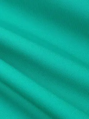 SPORTY & RICH Carla Logo-print Swimsuit - Green