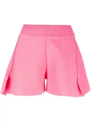 Stella McCartney Mid-rise Knitted Track Shorts