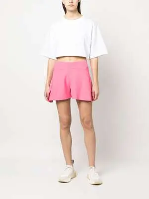 Stella McCartney Mid-rise Knitted Track Shorts
