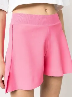 Stella McCartney Mid-rise Knitted Track Shorts