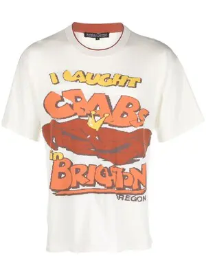 ROBYN LYNCH Graphic-print Short-sleeve T-shirt
