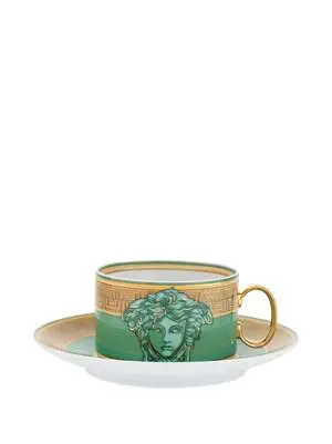 Versace Medusa Coin Cup And Saucer Set