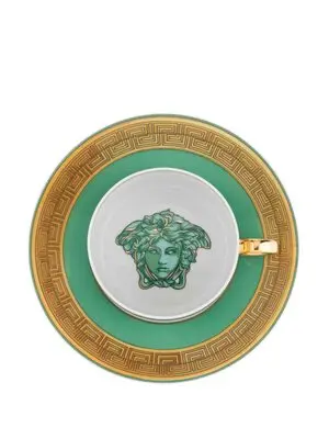 Versace Medusa Coin Cup And Saucer Set