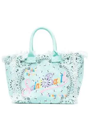 MC2 SAINT BARTH Vanity Bandana-print Tote Bag