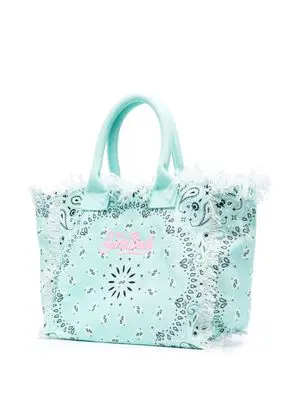 MC2 SAINT BARTH Vanity Bandana-print Tote Bag