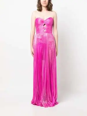 IRIS SERBAN Vera Strapless Gown