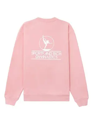Sporty & Rich Gymnastics Logo Sweatshirt
