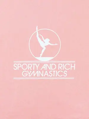 Sporty & Rich Gymnastics Logo Sweatshirt