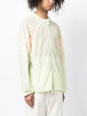 POST ARCHIVE FACTION Transparent-design Hooded Jacket