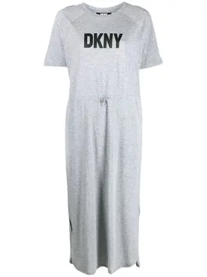 Dkny Logo-print T-shirt Dress